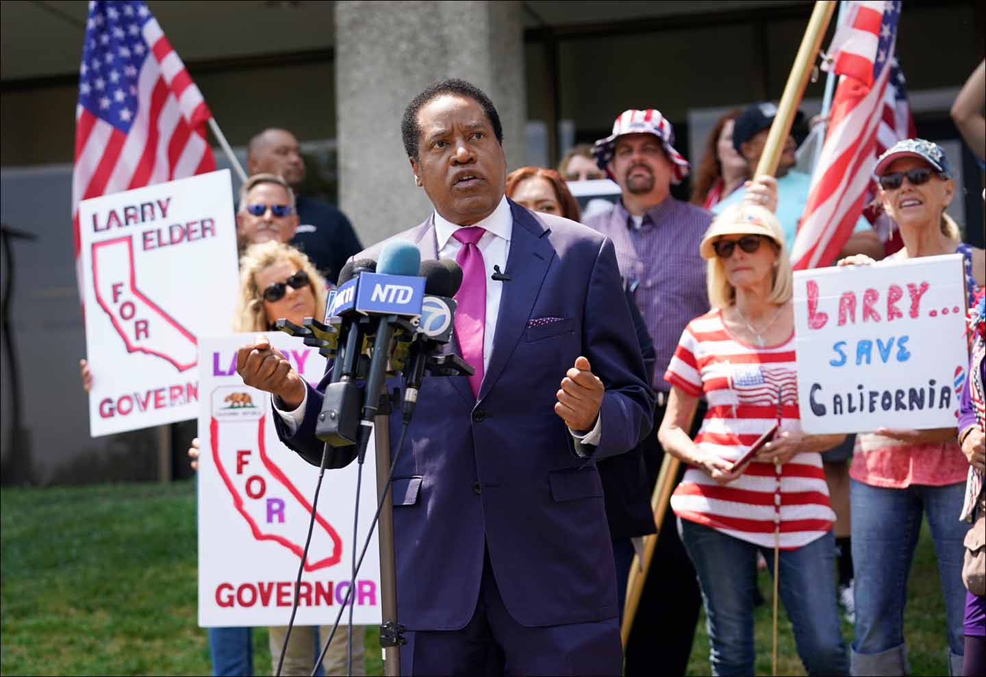 Gavin Newsom and Larry Elder: A California Recall Story - Richard Geib